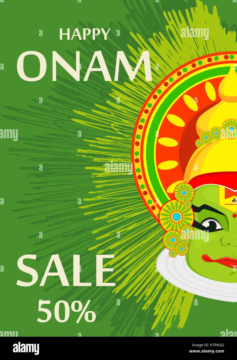 Onam festival Stock Vector Images - Alamy