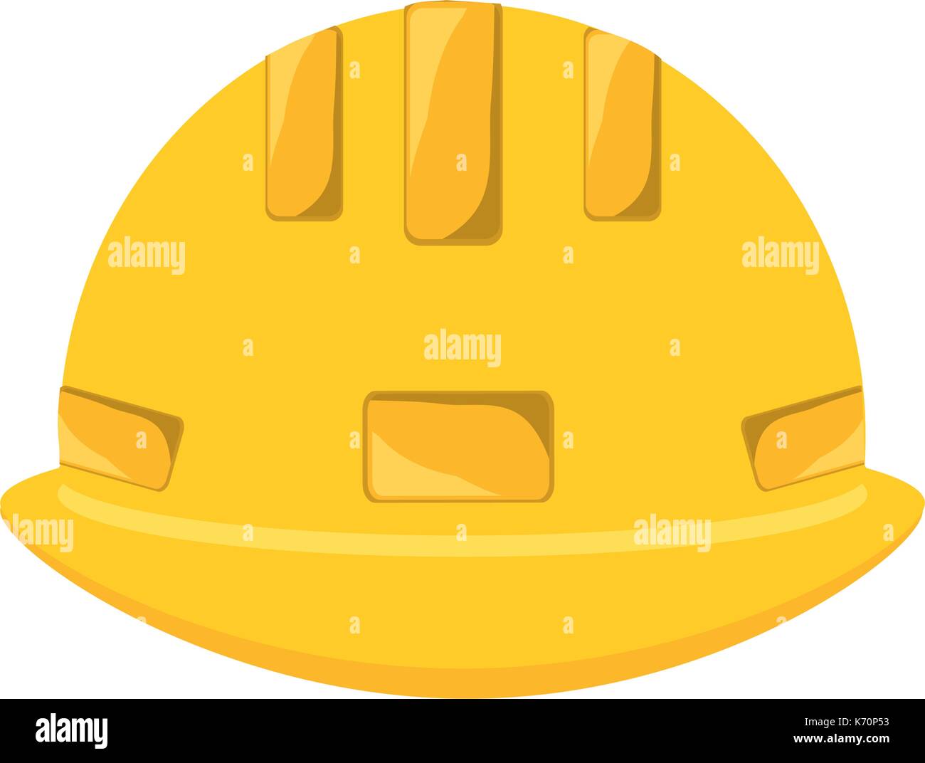 colorful helmet over white background vector illustration Stock Vector ...
