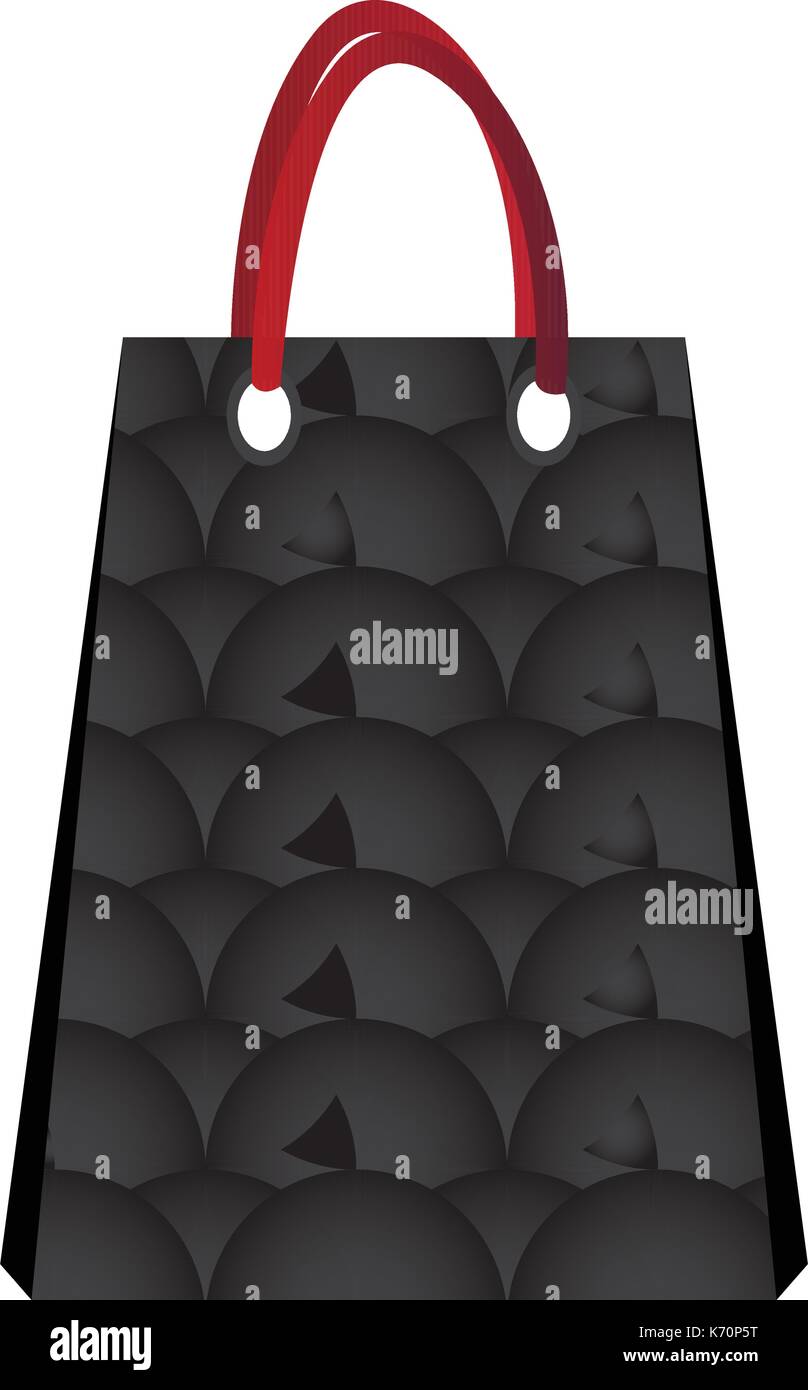 Isolated empty shopping bag Stock Vector Images - Alamy
