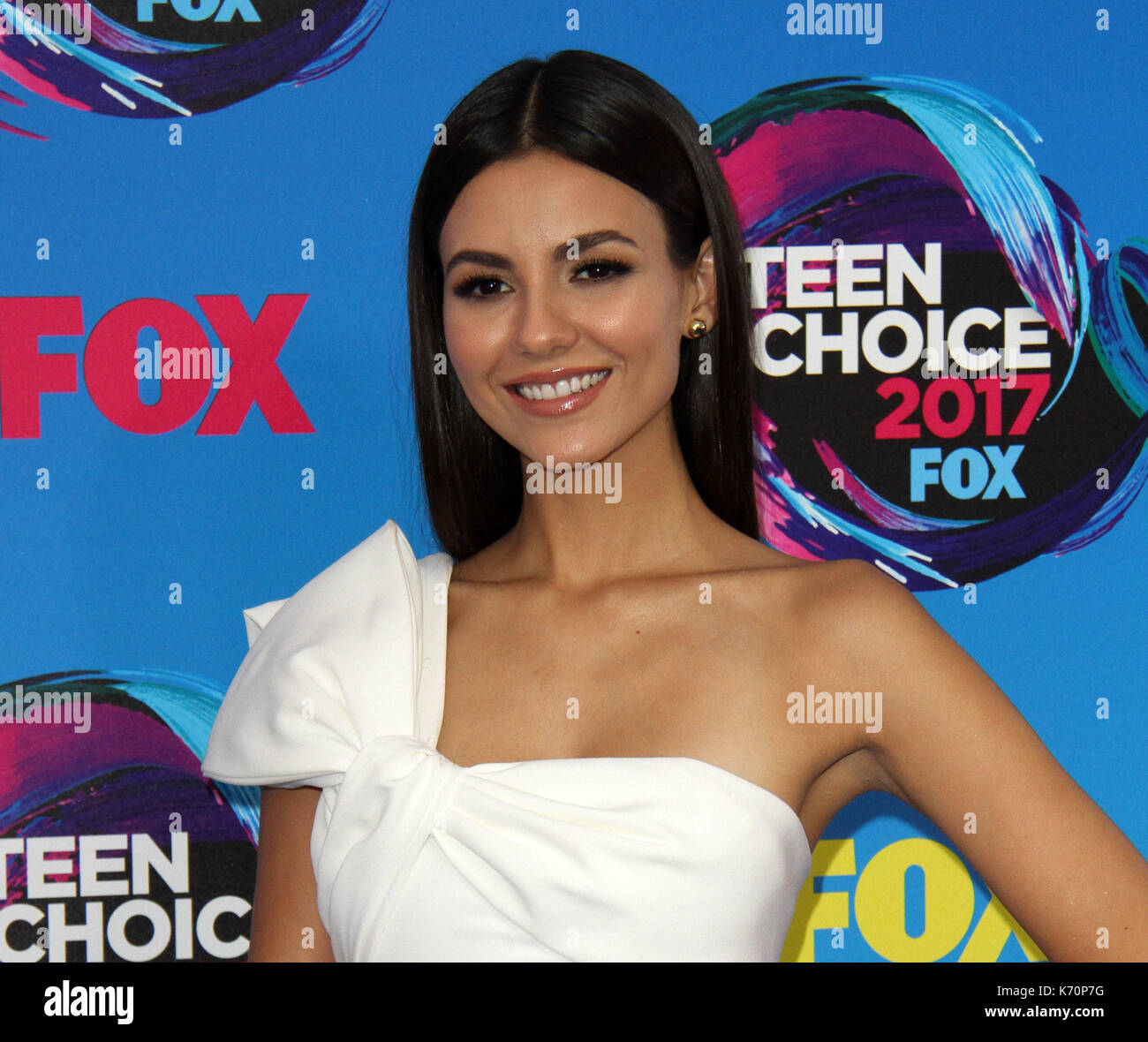 Teen Choice Awards Arrivals 2017 held at The Galen Center. Featuring ...