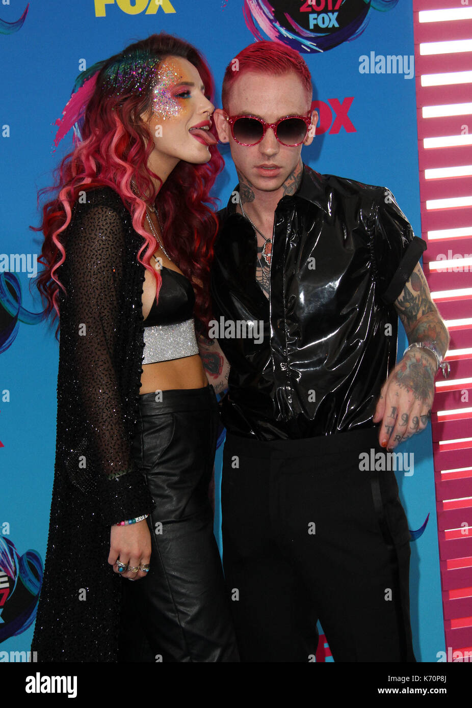 Teen Choice Awards Arrivals 2017 held at The Galen Center. Featuring ...