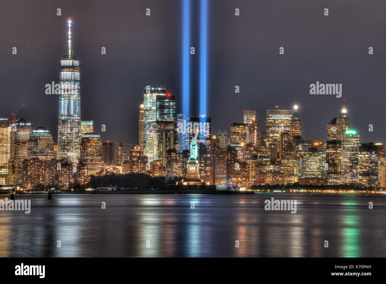 World trade center memorial aerial hi-res stock photography and images ...