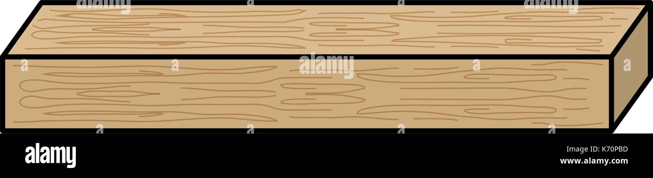 wooden beam vector illustration Stock Vector Image & Art - Alamy