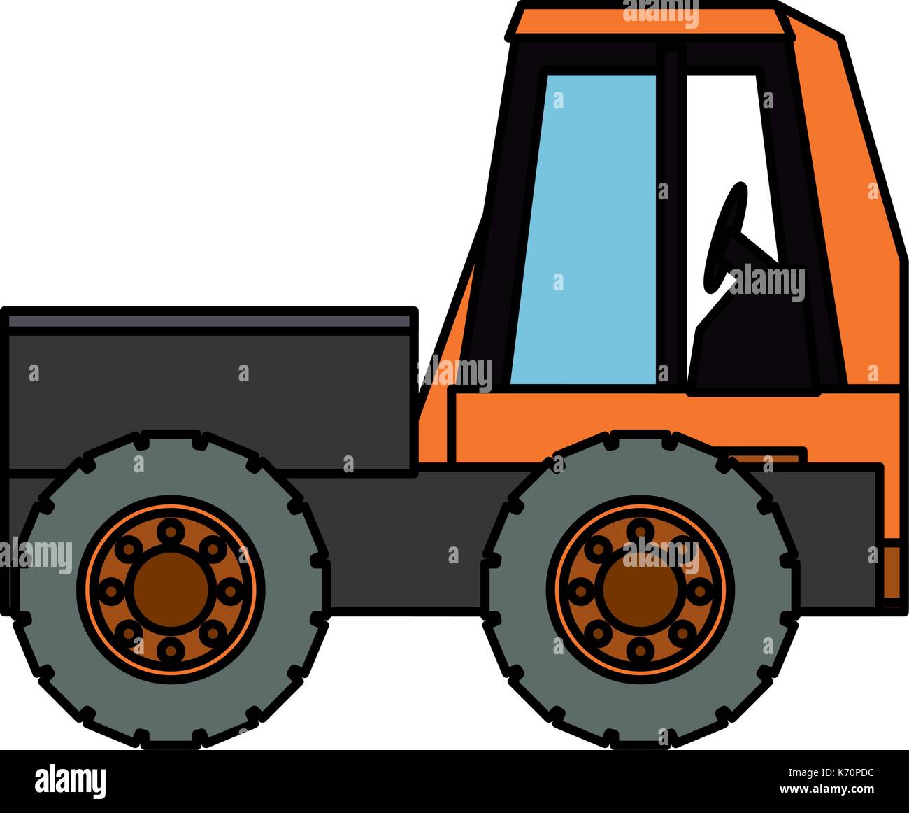 mini truck rocker vector illustration Stock Vector Image & Art - Alamy
