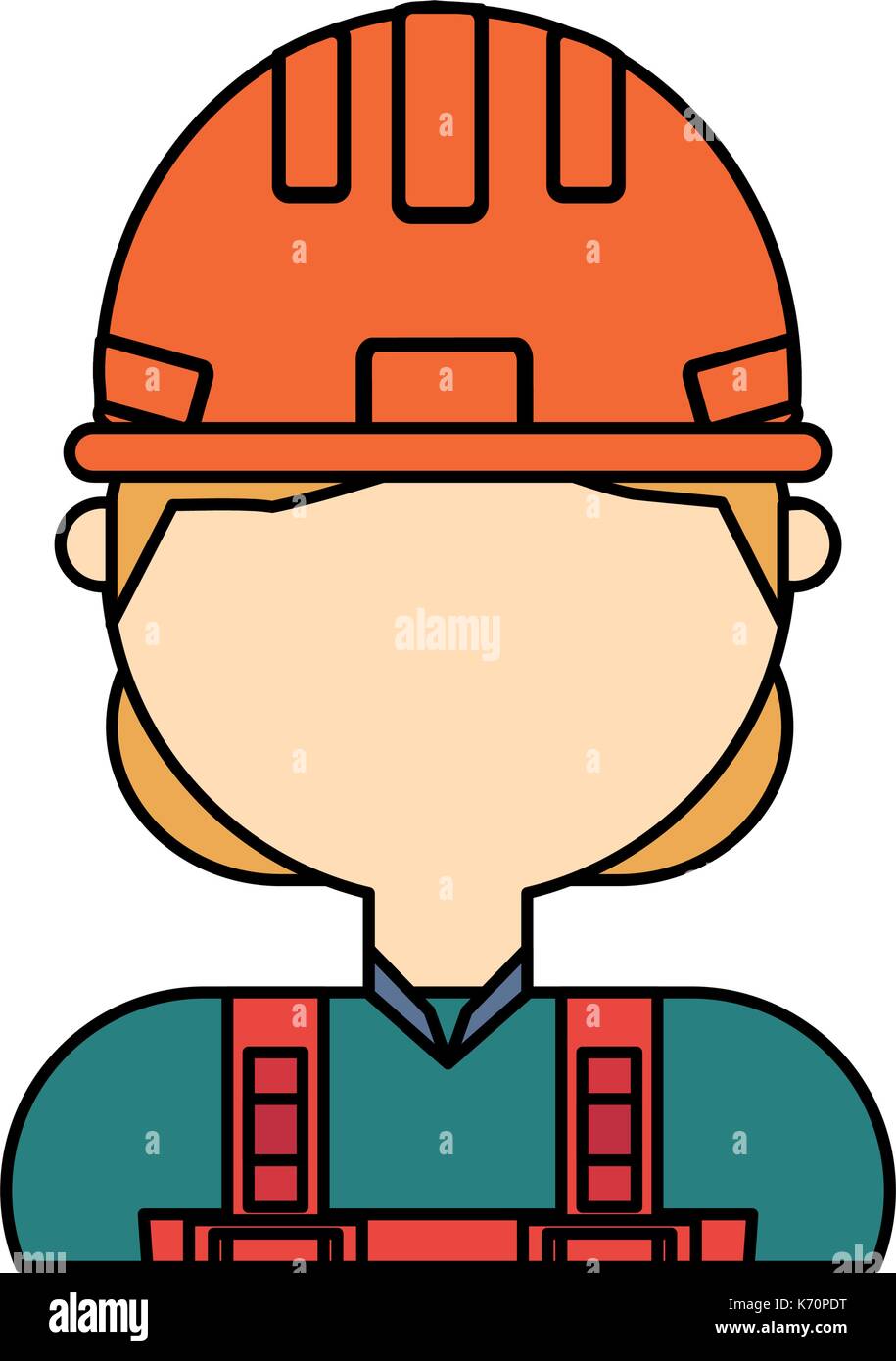 man construction worker vector illustration Stock Vector Image & Art ...