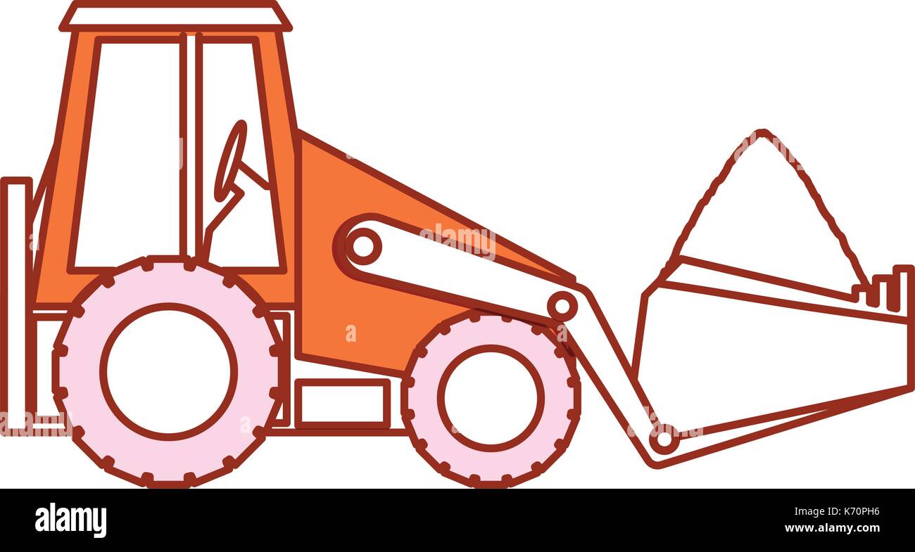 Backhoe icons hi-res stock photography and images - Alamy