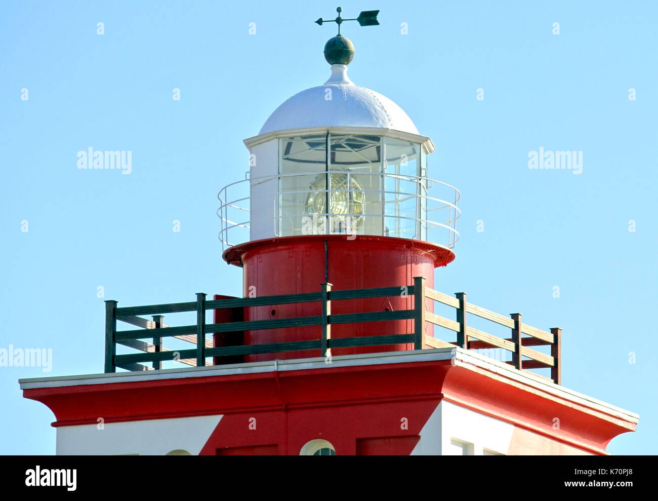 Lantern Room of the Green Point Lighthouse Stock Photo - Alamy