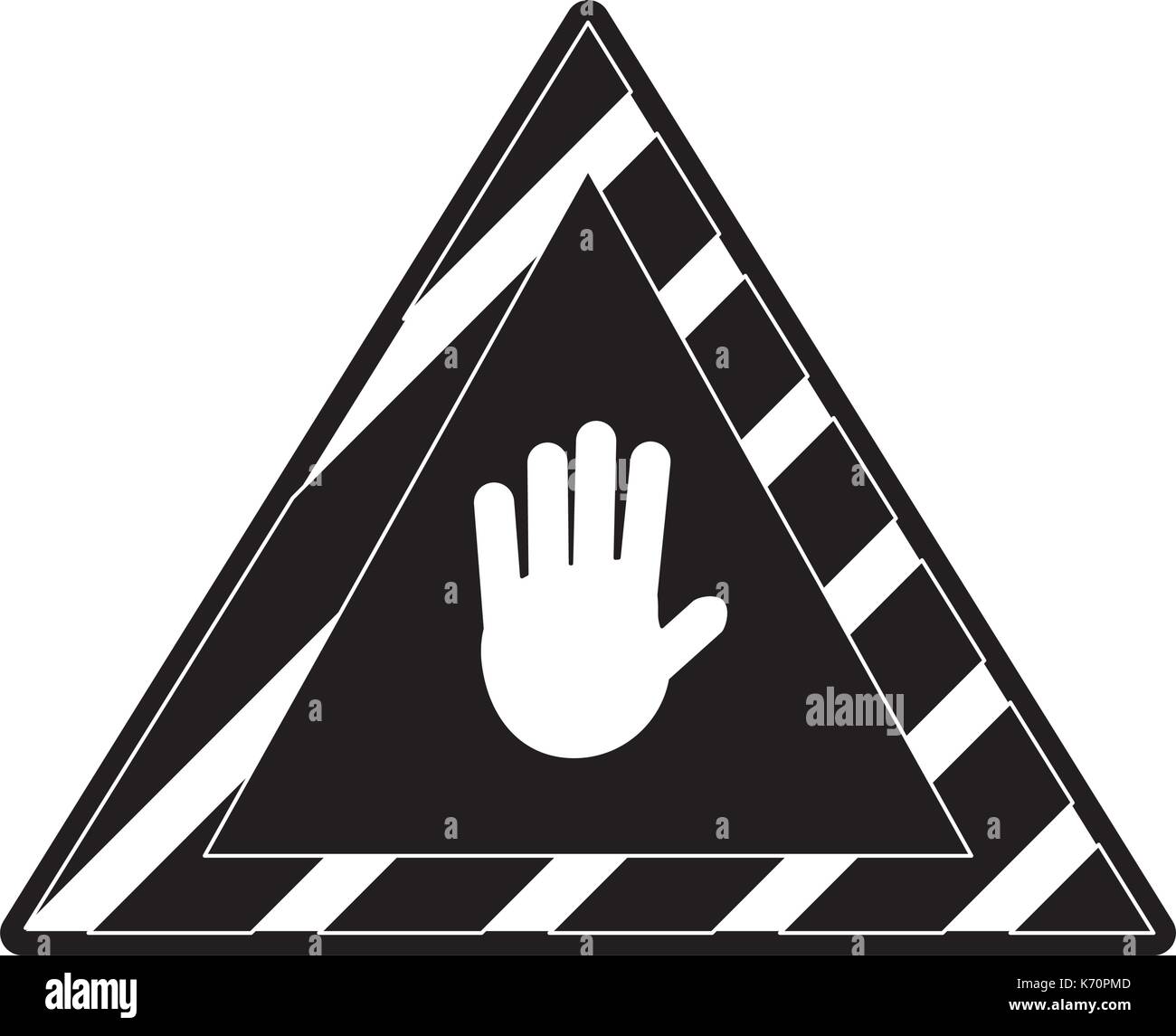 construction warning sign Stock Vector Image & Art - Alamy
