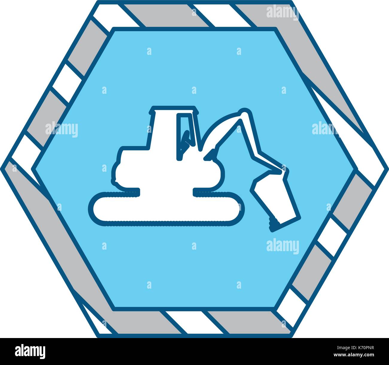 construction warning sign Stock Vector Image & Art - Alamy