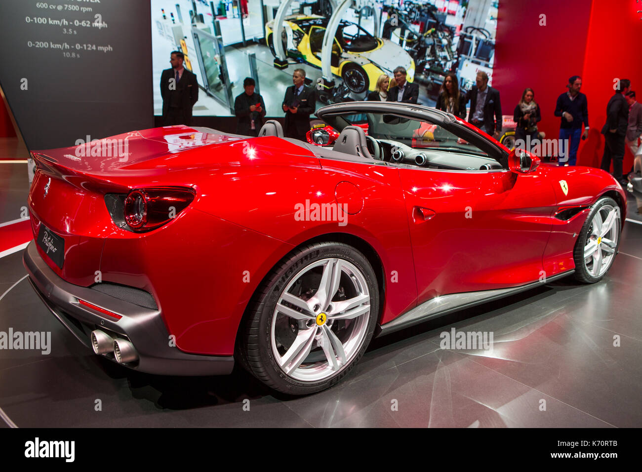 Ferrari motor show hi-res stock photography and images - Alamy