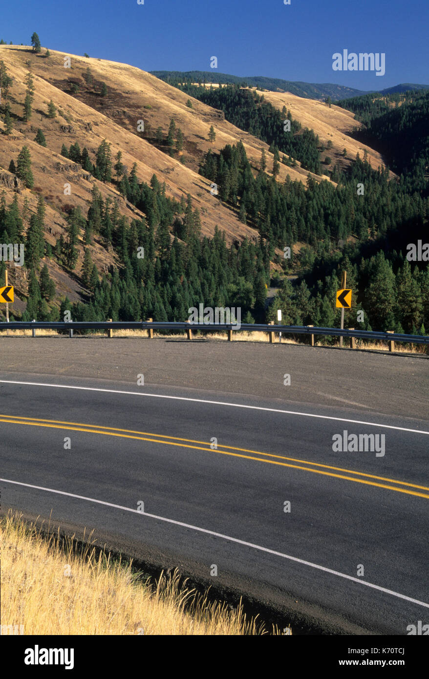 Hells Canyon Scenic Byway, Union County, Oregon Stock Photo - Alamy