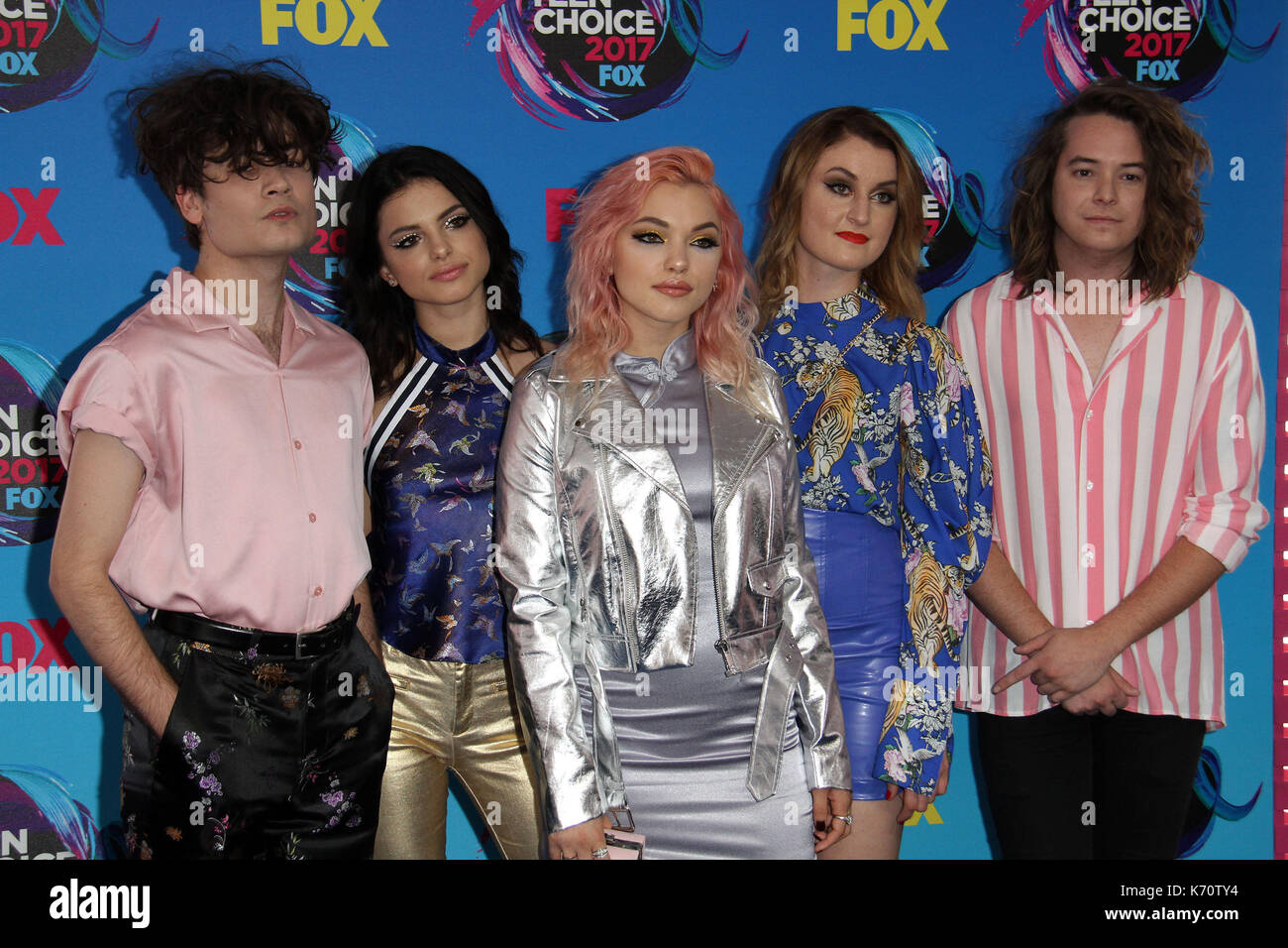 Teen Choice Awards Arrivals 2017 held at The Galen Center. Featuring ...