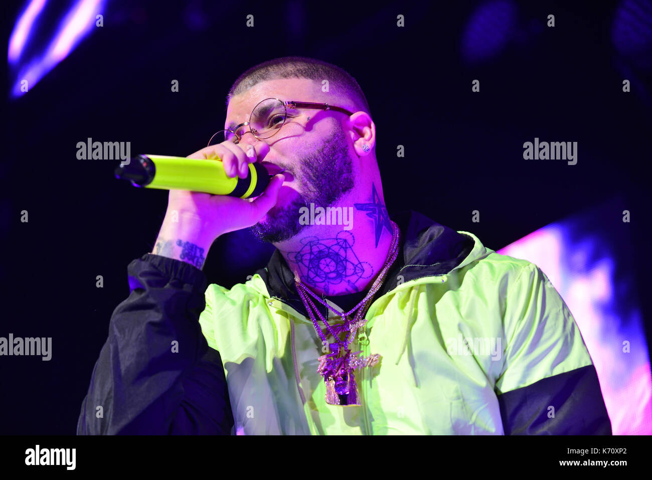 Farruko Trap Ficante Tour at the James L. Knight Center in Miami ...