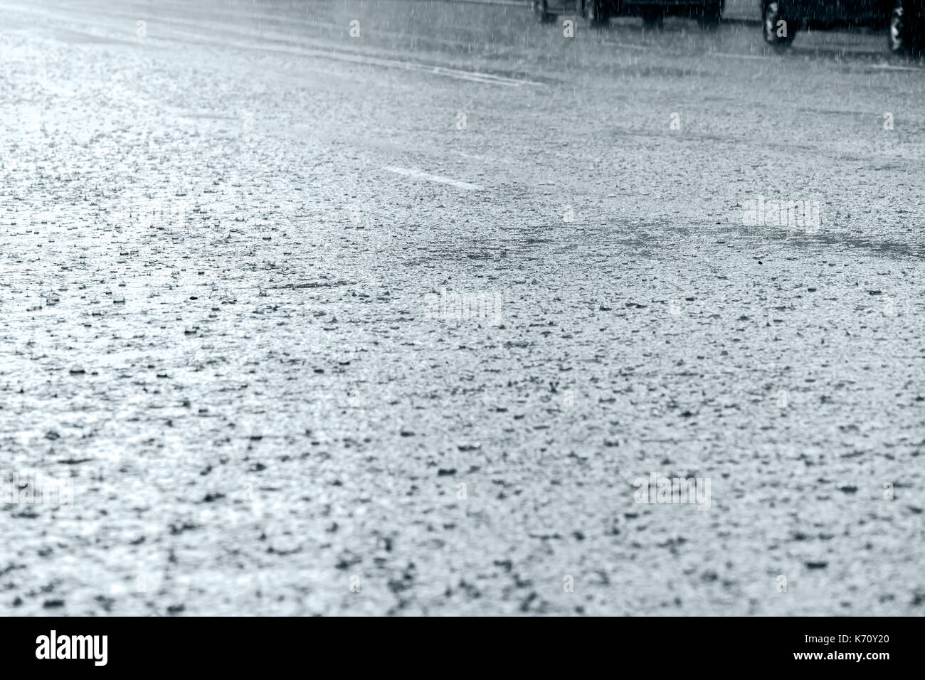 Flooded road and pavement hi-res stock photography and images - Alamy