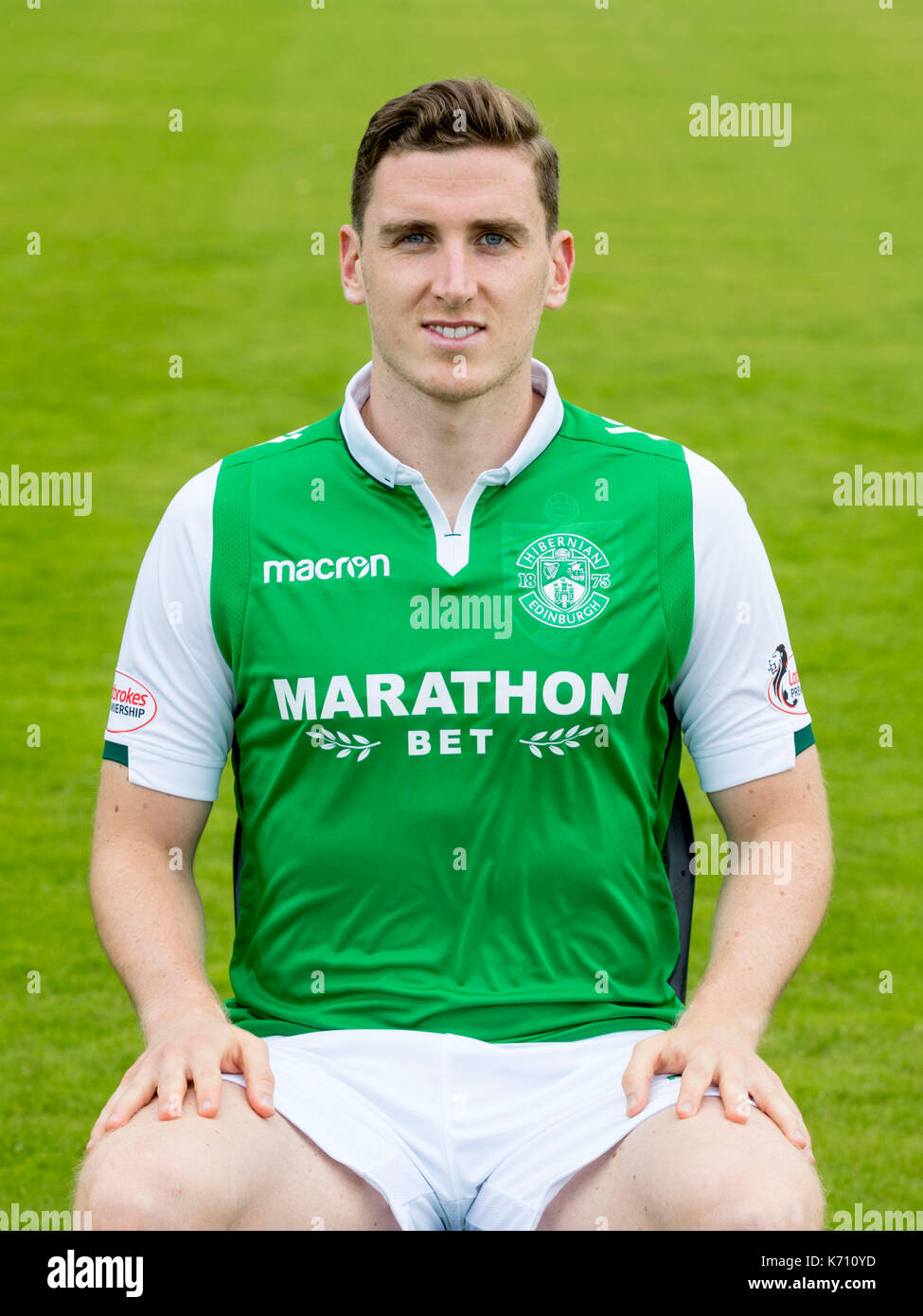 Paul Hanlon, Hibernian Stock Photo - Alamy