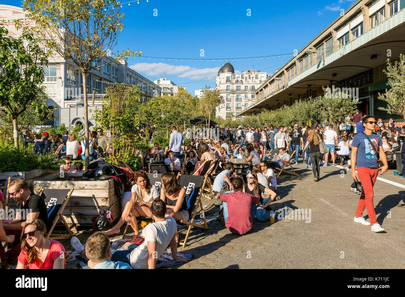 France, Paris, Ground Control Paris, the famous free and curious ...
