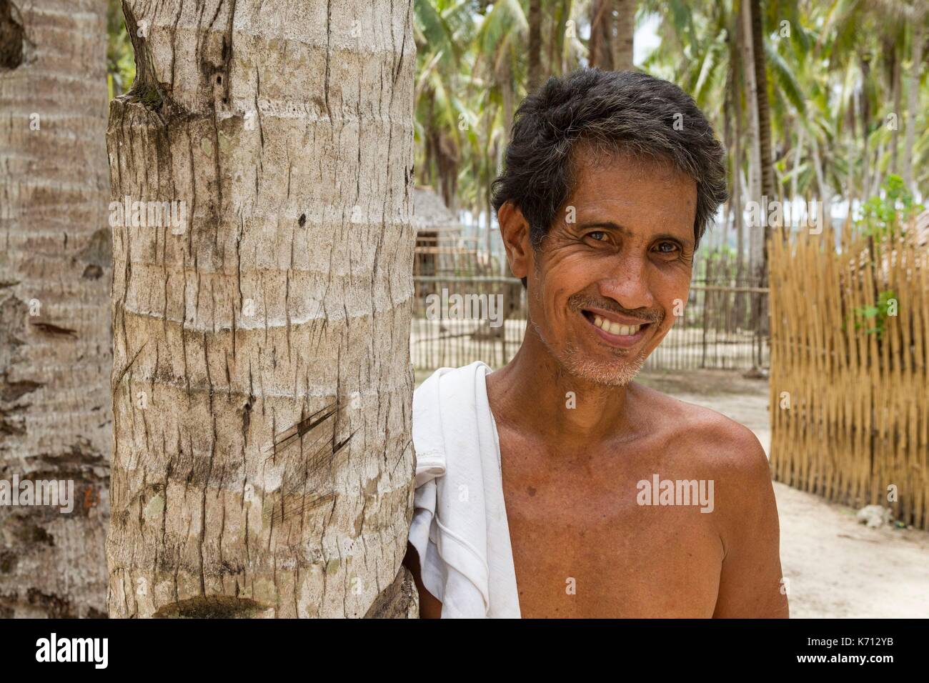 Philippines, Palawan, Dumaran Island, Araceli, Tinintinan beach ...