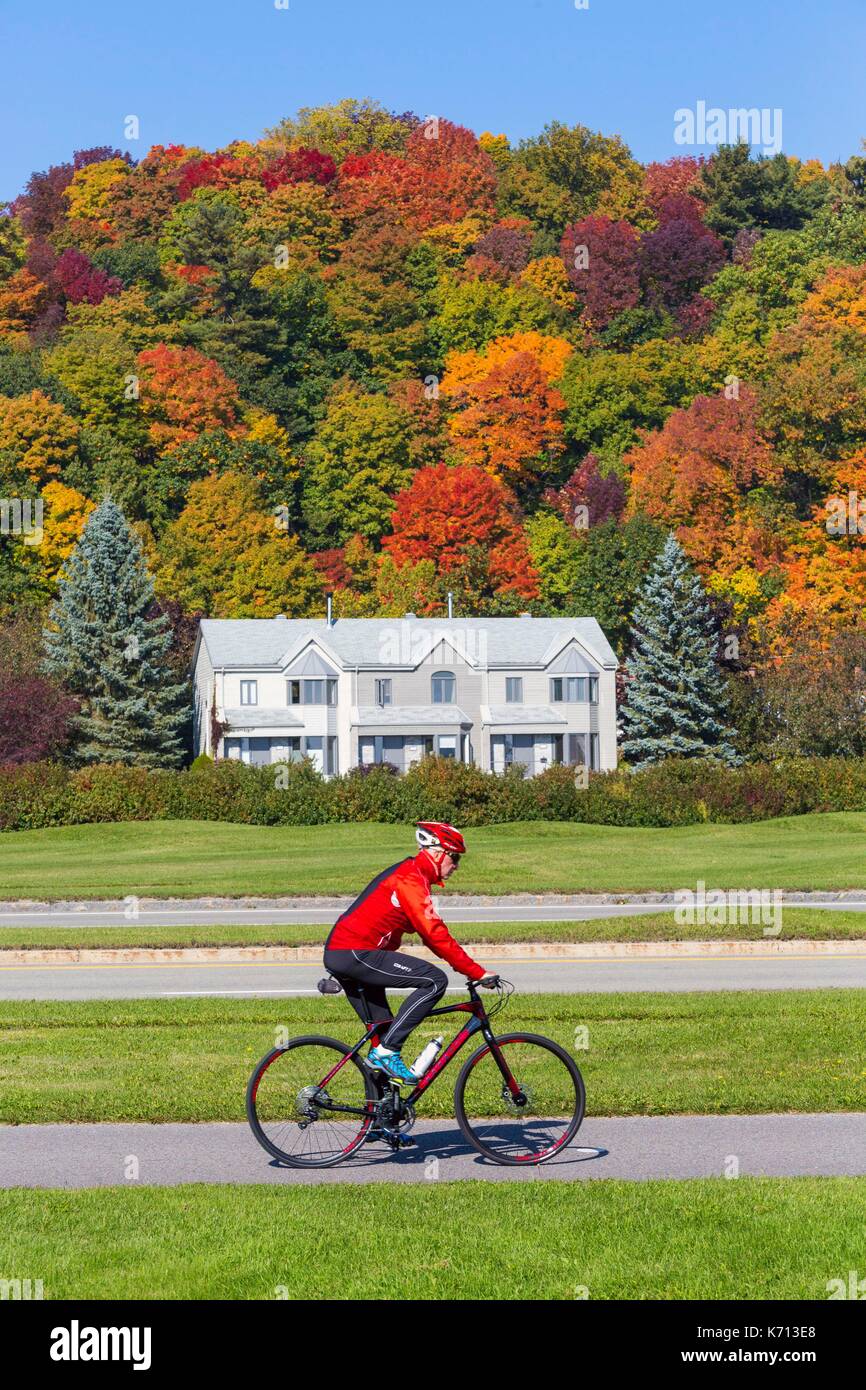 Canada, Quebec, the scenic Chemin du Roy, Quebec City, Samuel de ...