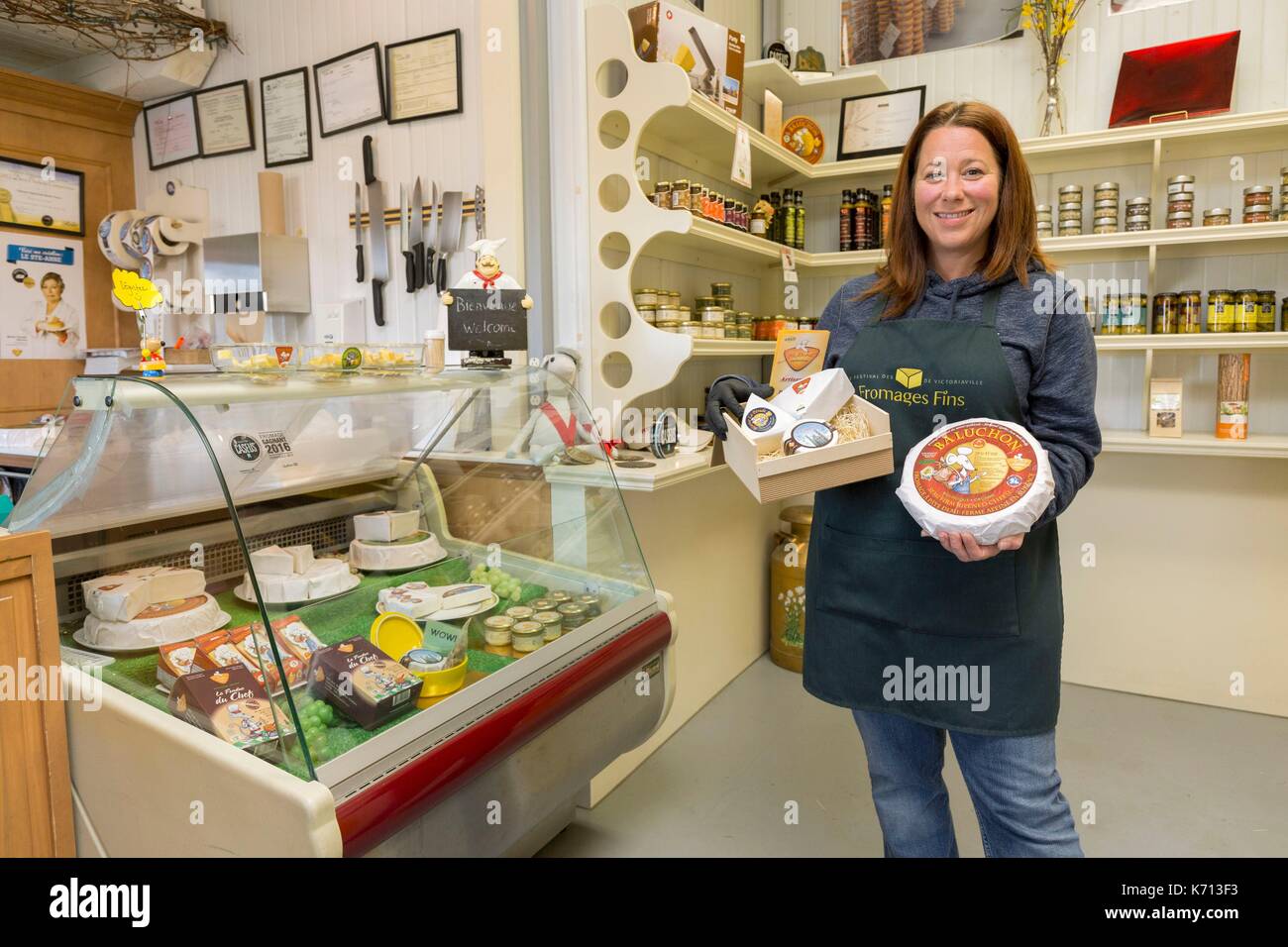 Canada, Quebec, the scenic Chemin du Roy, the Mauricie region ...