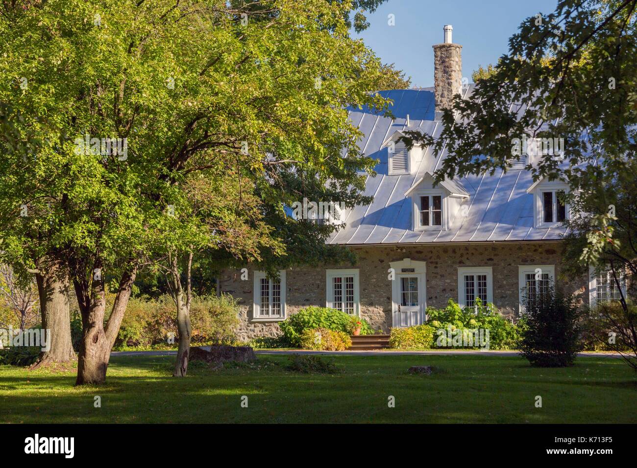 Canada, Quebec, the scenic Chemin du Roy, the Mauricie region, Batiscan ...
