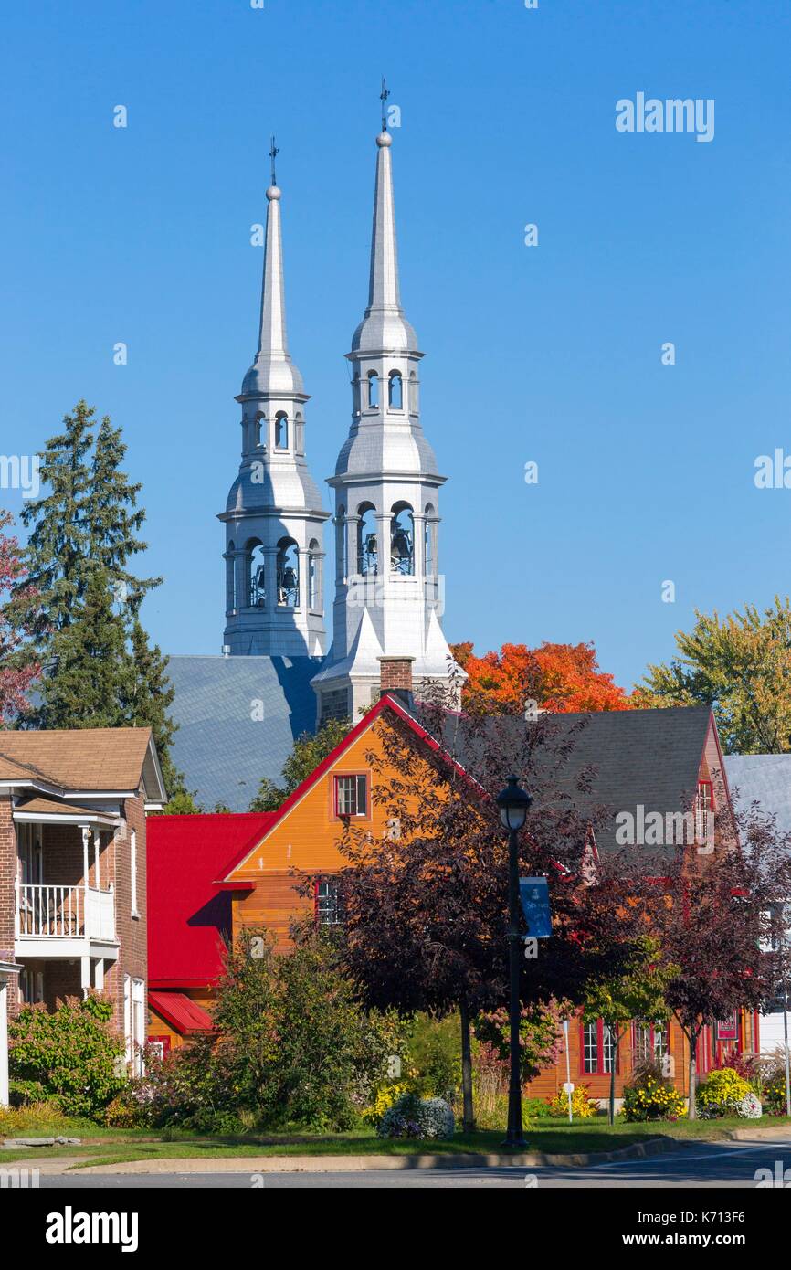 Canada, Quebec, the scenic Chemin du Roy, the Mauricie region ...