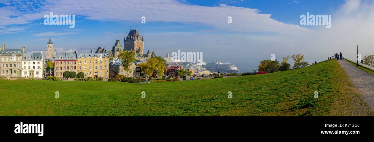 Quebec City, the scenic Chemin du Roy Quebec City, the Plains of ...