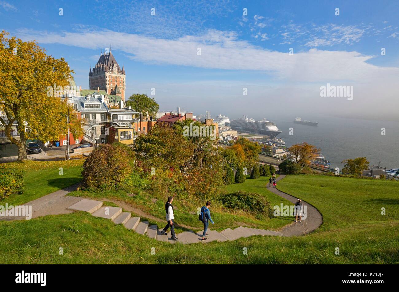 Quebec City, the scenic Chemin du Roy Quebec City, the Plains of ...