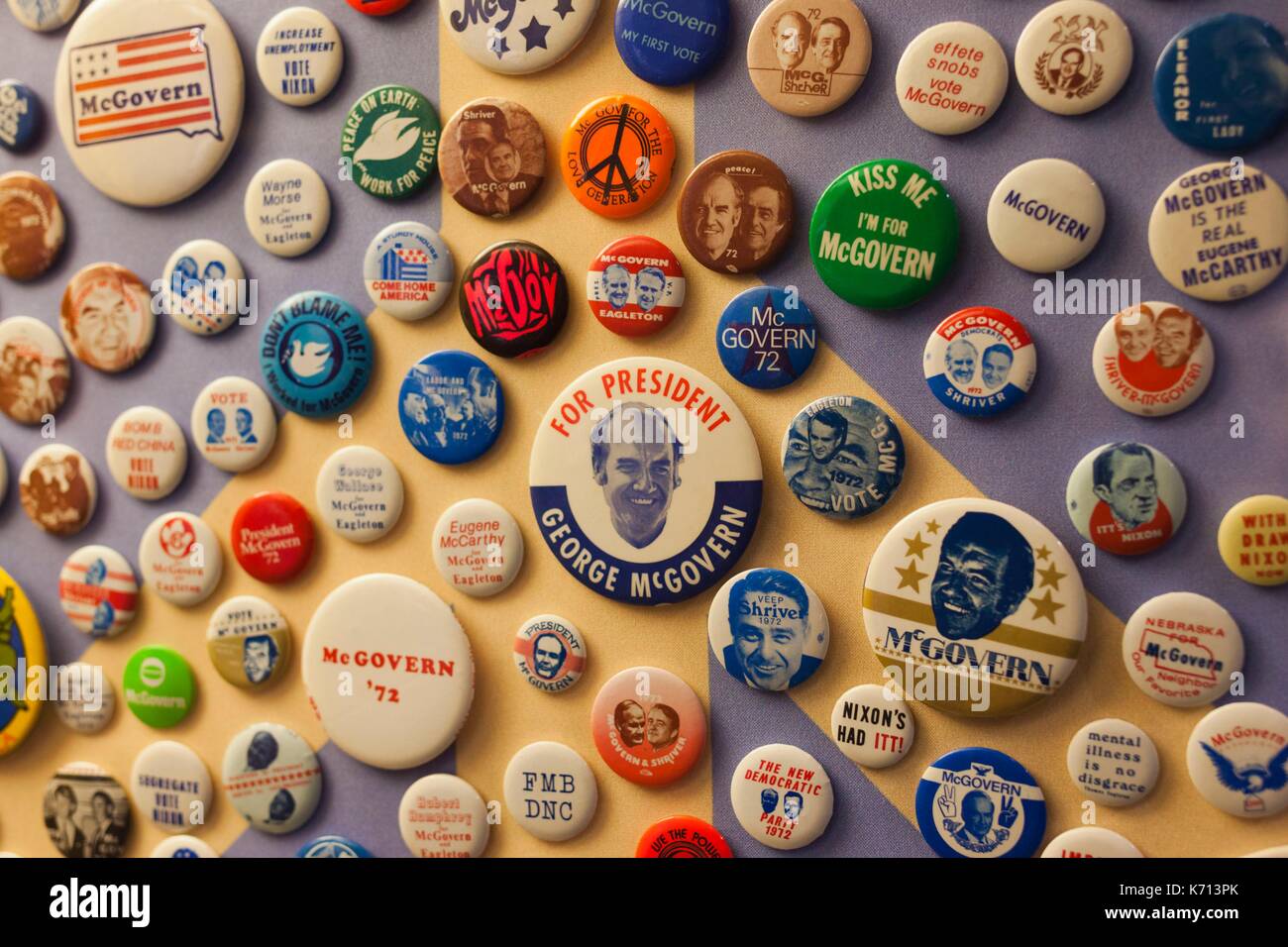 Collectibles Come Home America Presidential Pinback Button McGovern ...