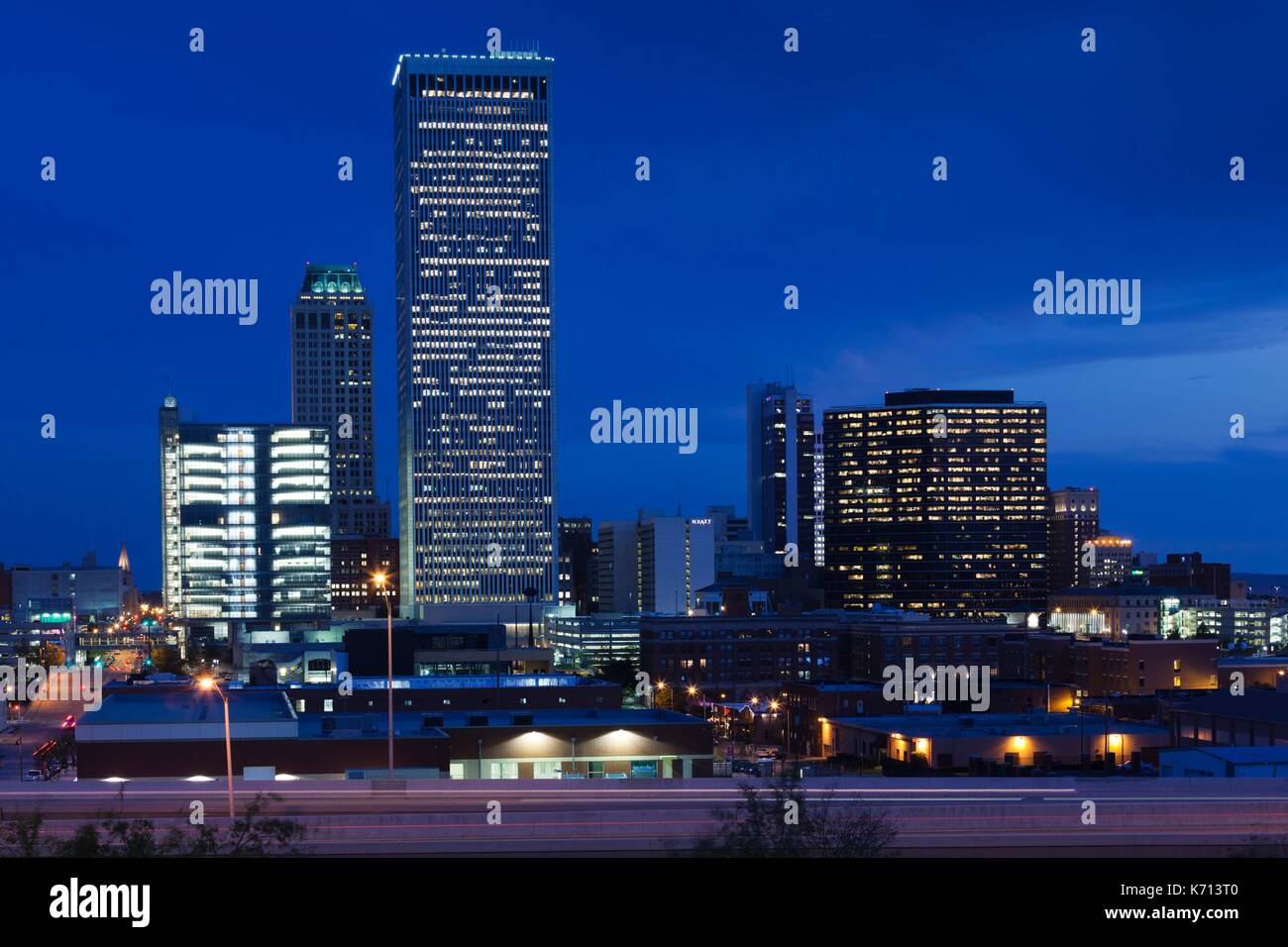Tulsa oklahoma skyline hi-res stock photography and images - Alamy