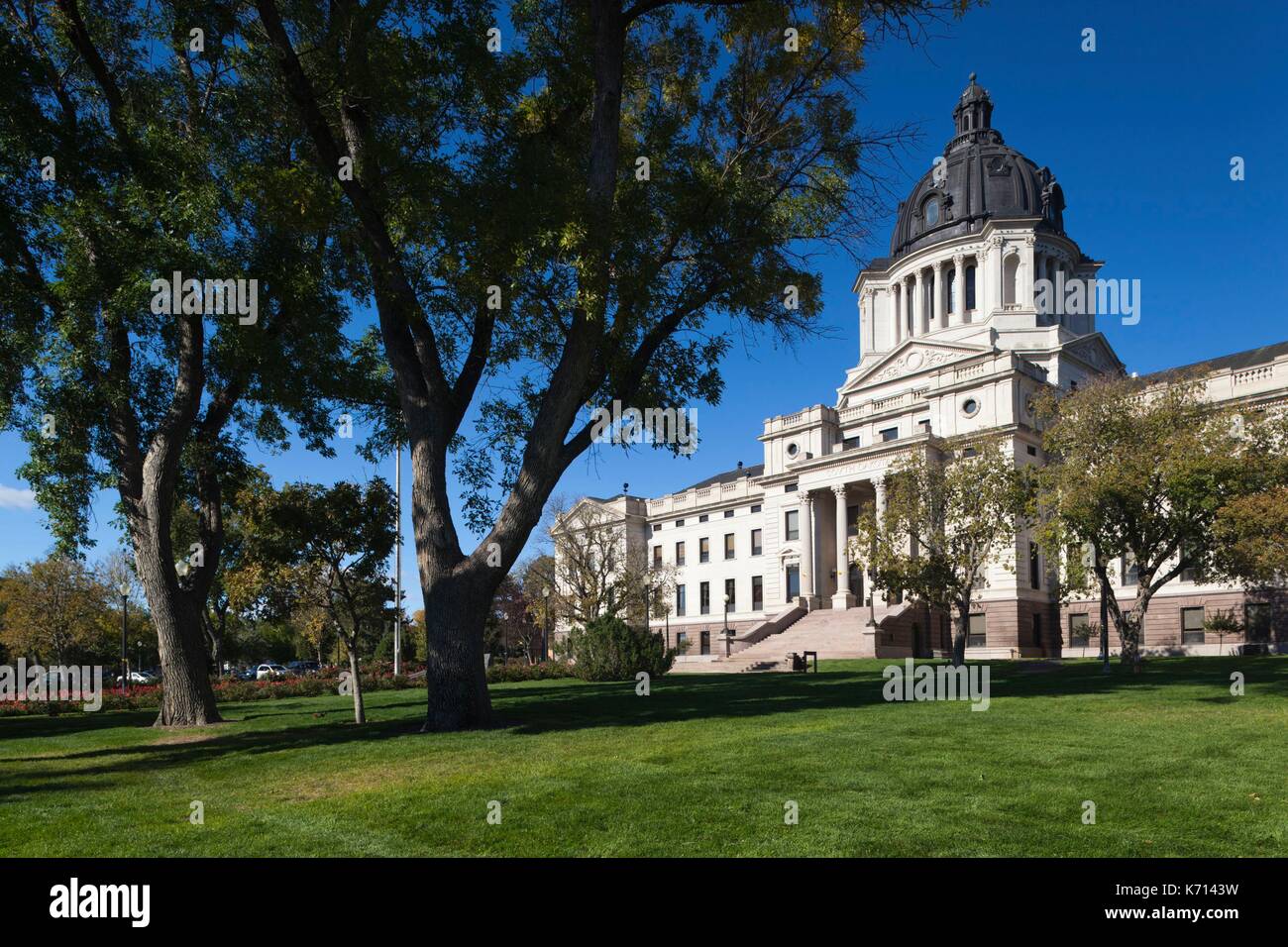 United States, South Dakota, Pierre, South Dakota State Capitol ...