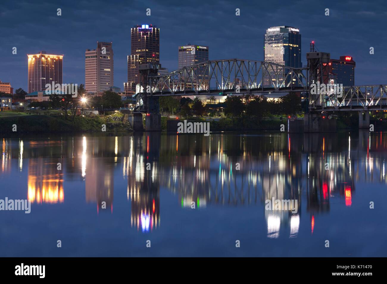 Little rock arkansas skyline hi-res stock photography and images - Alamy