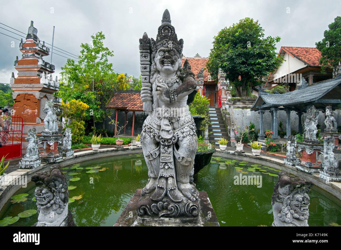 Indonesia, Bali, Buleleng, bouddhist temple of Brama Vihara Stock Photo ...