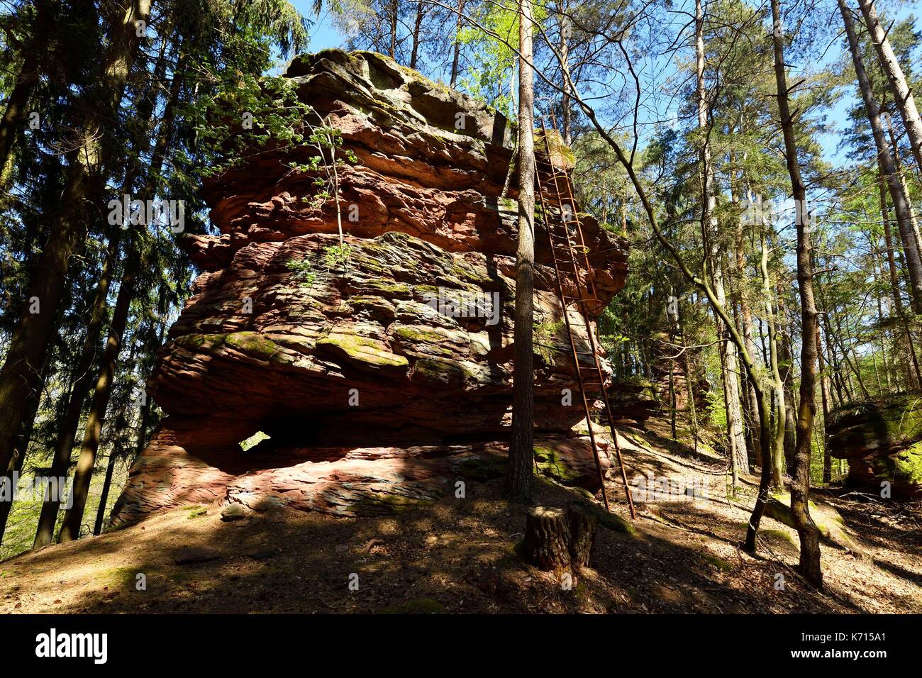 Pink Vosges Sandstone High Resolution Stock Photography and Images - Alamy