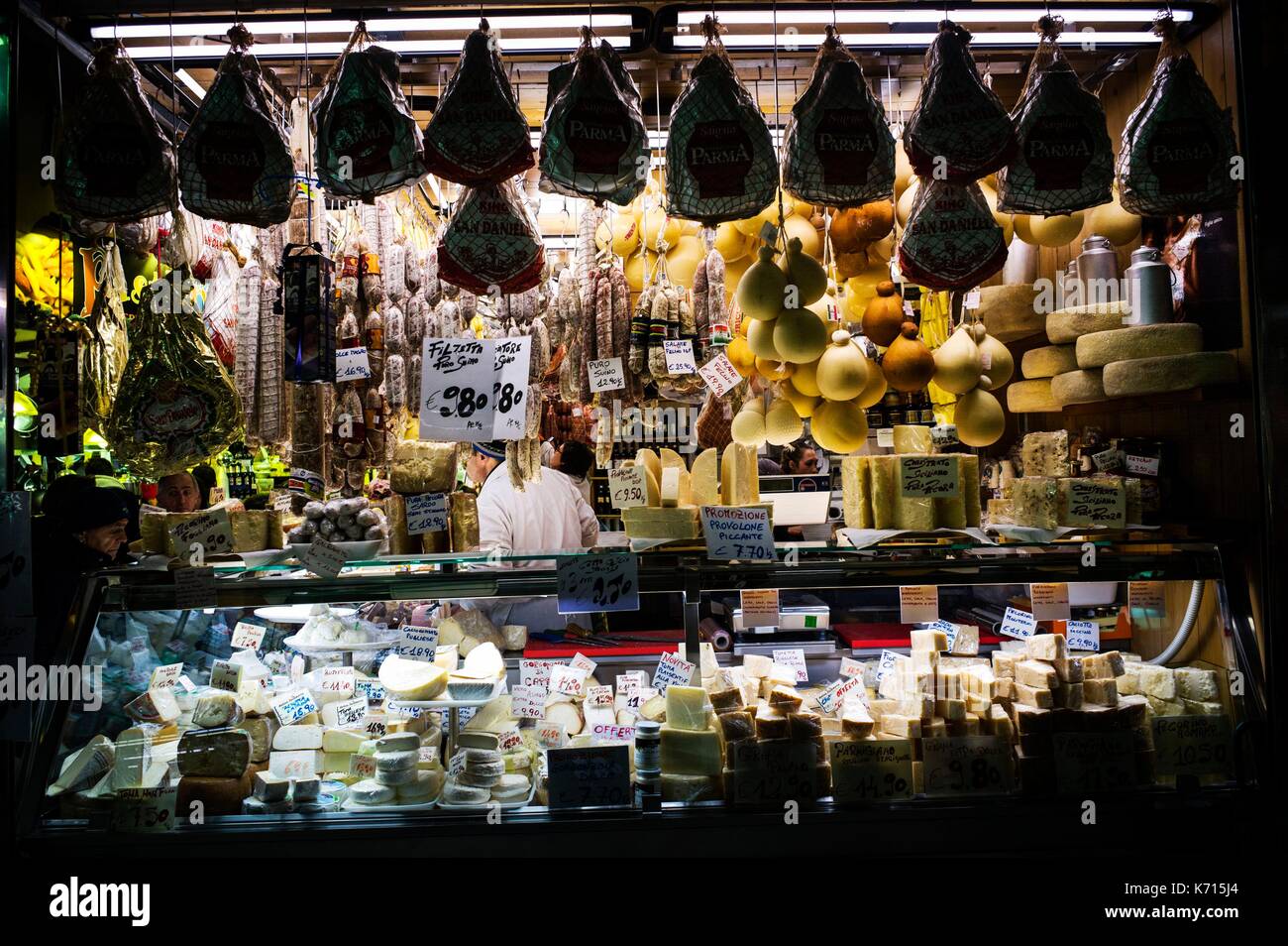 Italy, Piedmont, Turin, Porta Palazzo market, the greatest in Europ ...