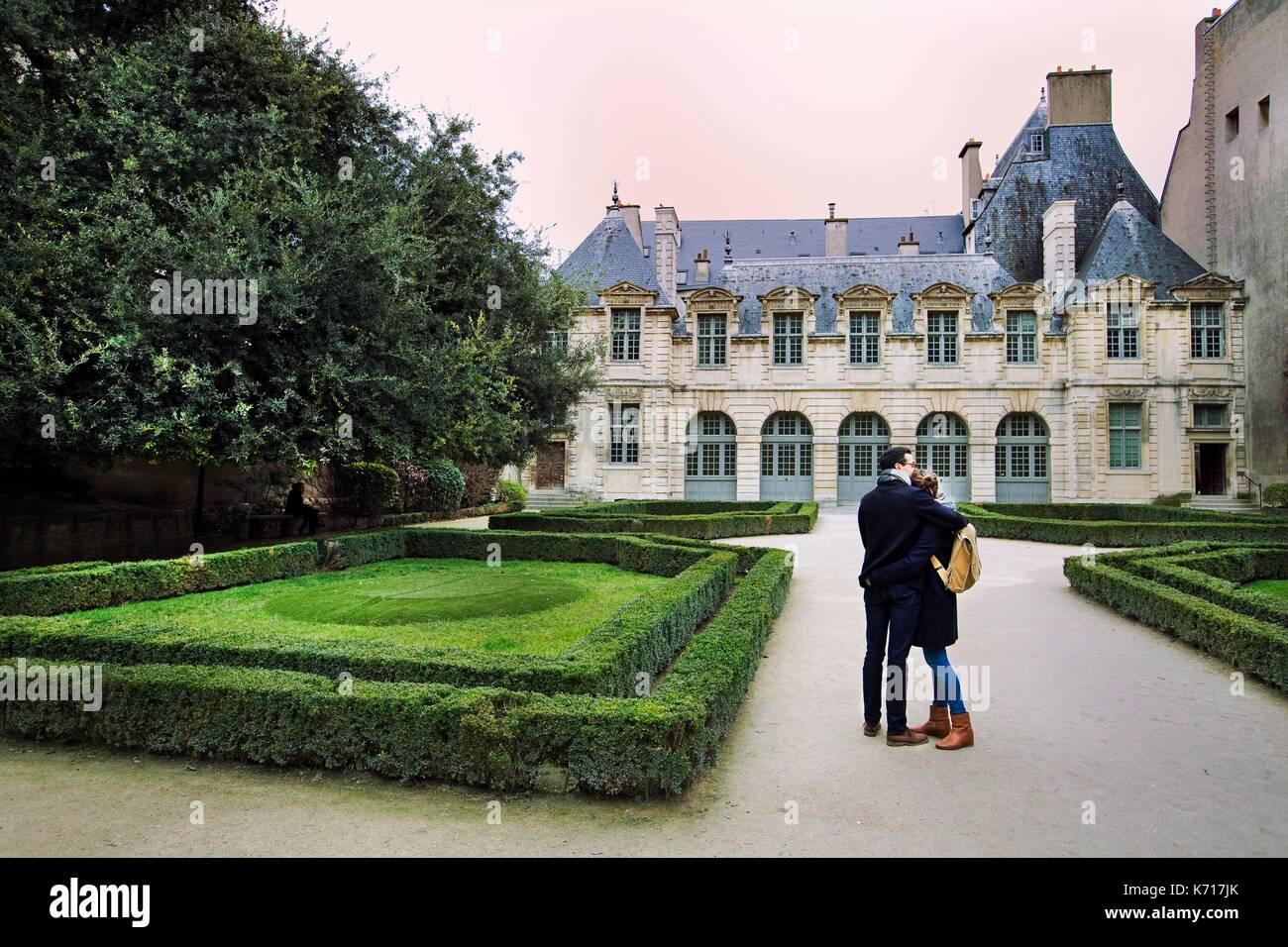France, Paris, area listed as World Heritage by UNESCO, Hotel de Sully ...