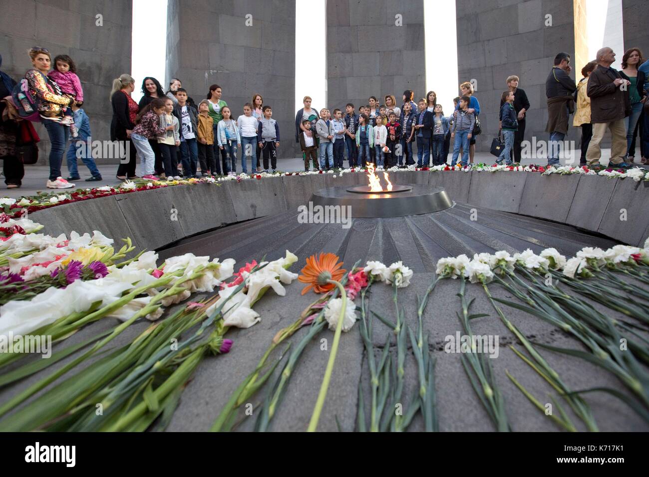 Armenia, Yerevan, Armenian Genocide Memorial Stock Photo - Alamy