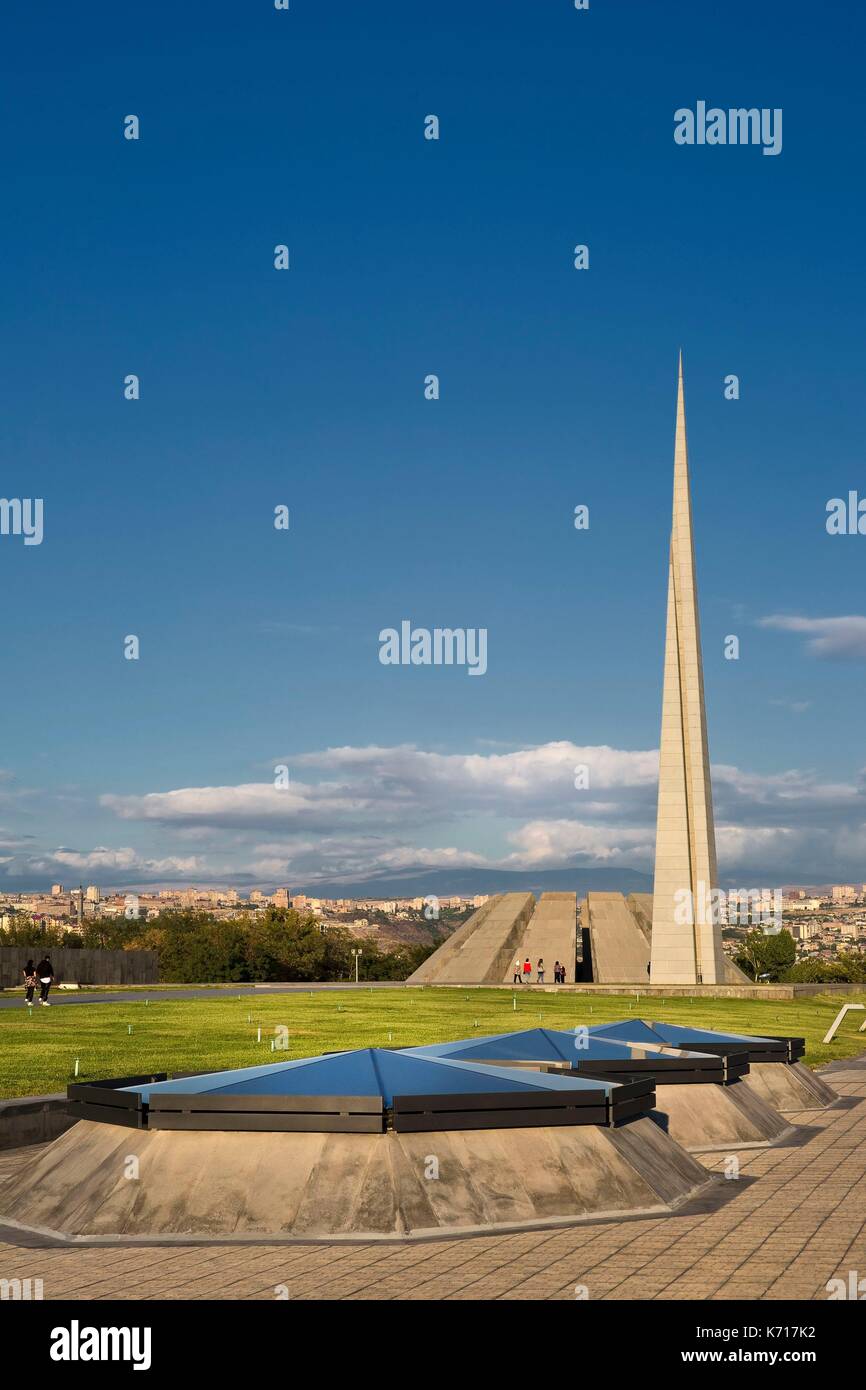 Armenia, Yerevan, Armenian Genocide Memorial Stock Photo - Alamy