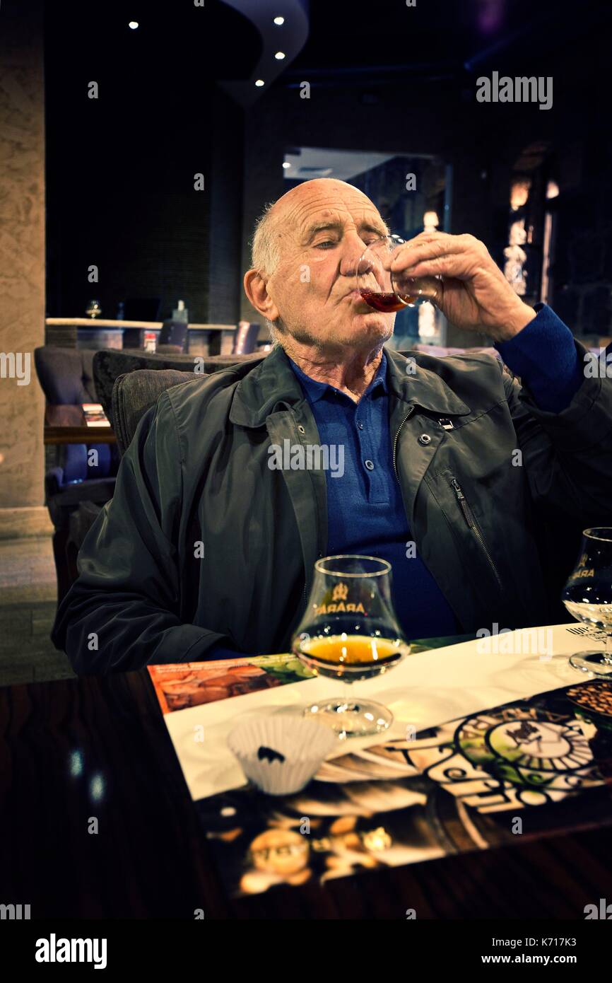 Armenia, Yerevan, Ararat cognac distillery Stock Photo - Alamy