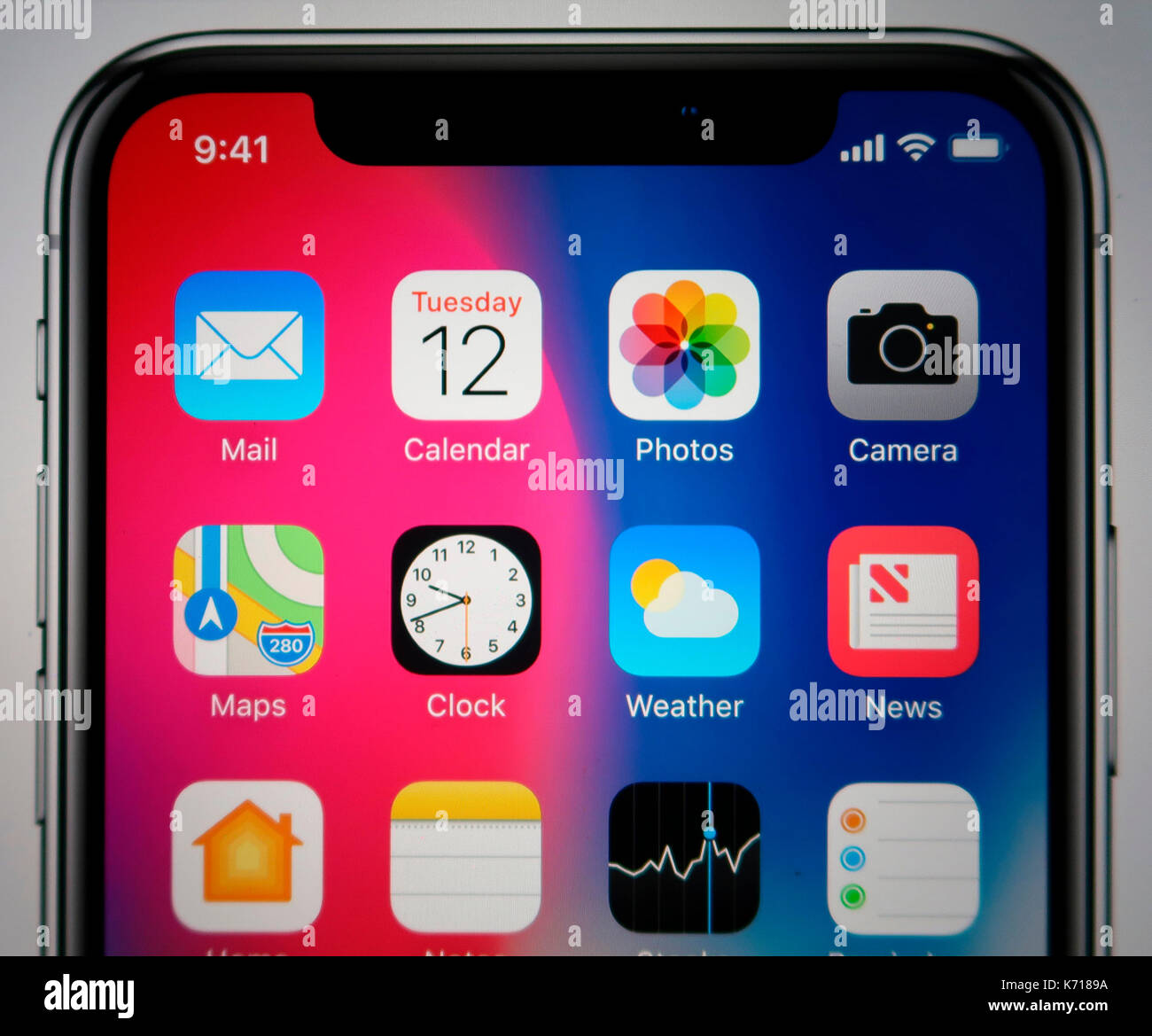 Apple iPhone X Stock Photo - Alamy