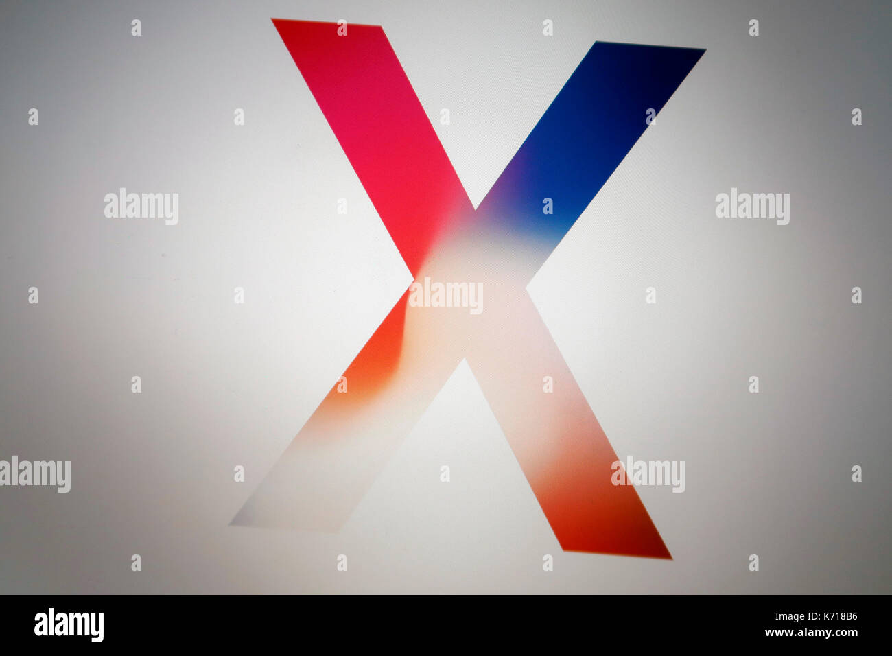 Apple iPhone X Stock Photo - Alamy