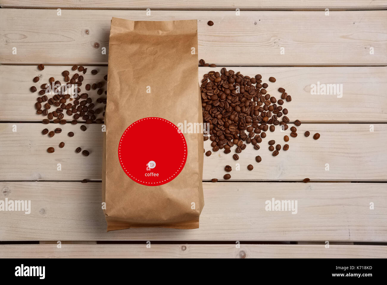 Coffee beans packaging design hi-res stock photography and images - Alamy