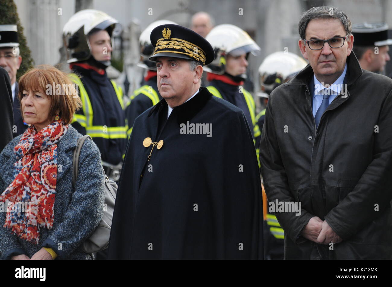 Firemen pay homage to the victims of Feyzin petrol refinery disaster ...