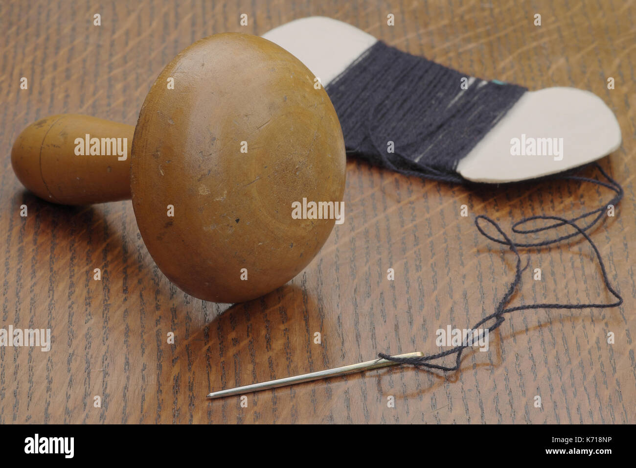 Darning socks hi-res stock photography and images - Alamy