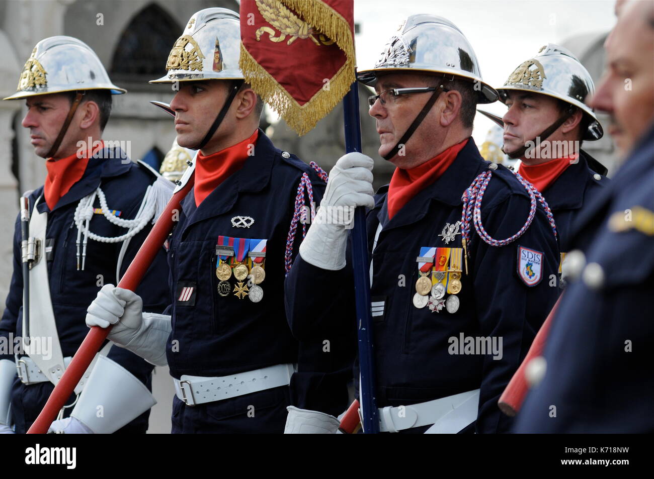 Firemen pay homage to the victims of Feyzin petrol refinery disaster ...