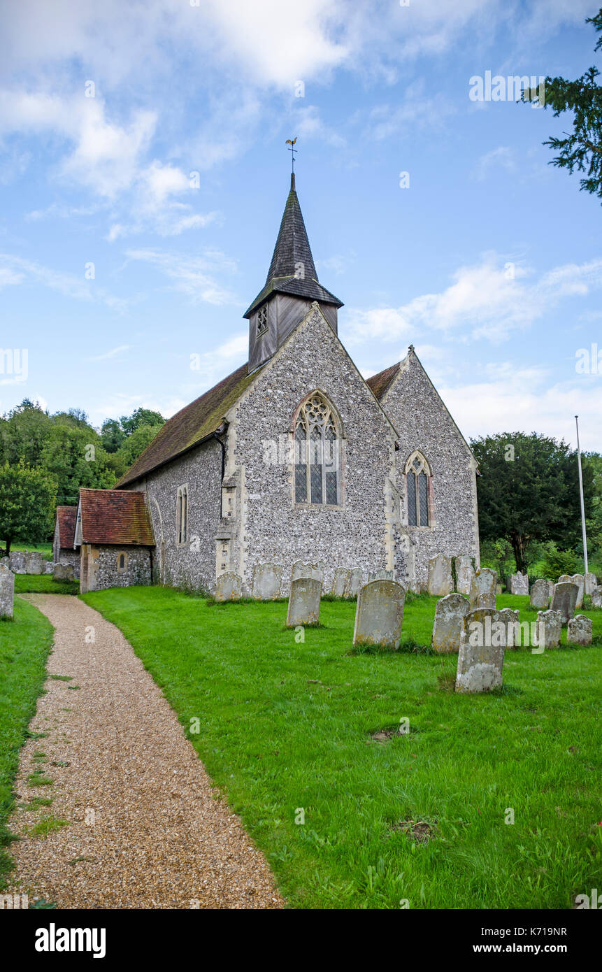 Holy Trinity church Bosham Stock Photo - Alamy