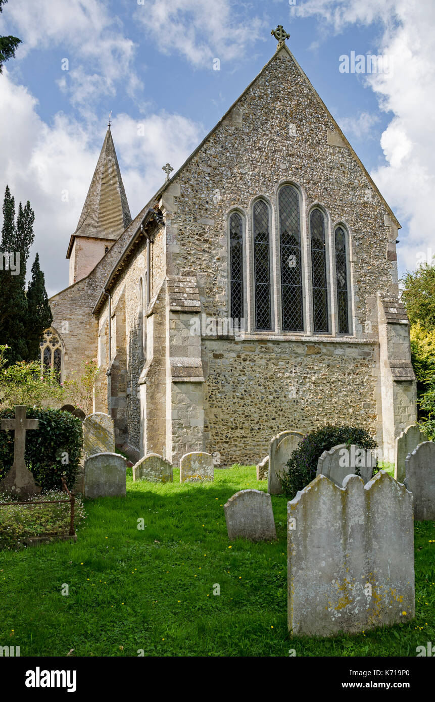 Holy Trinity church Bosham Stock Photo - Alamy