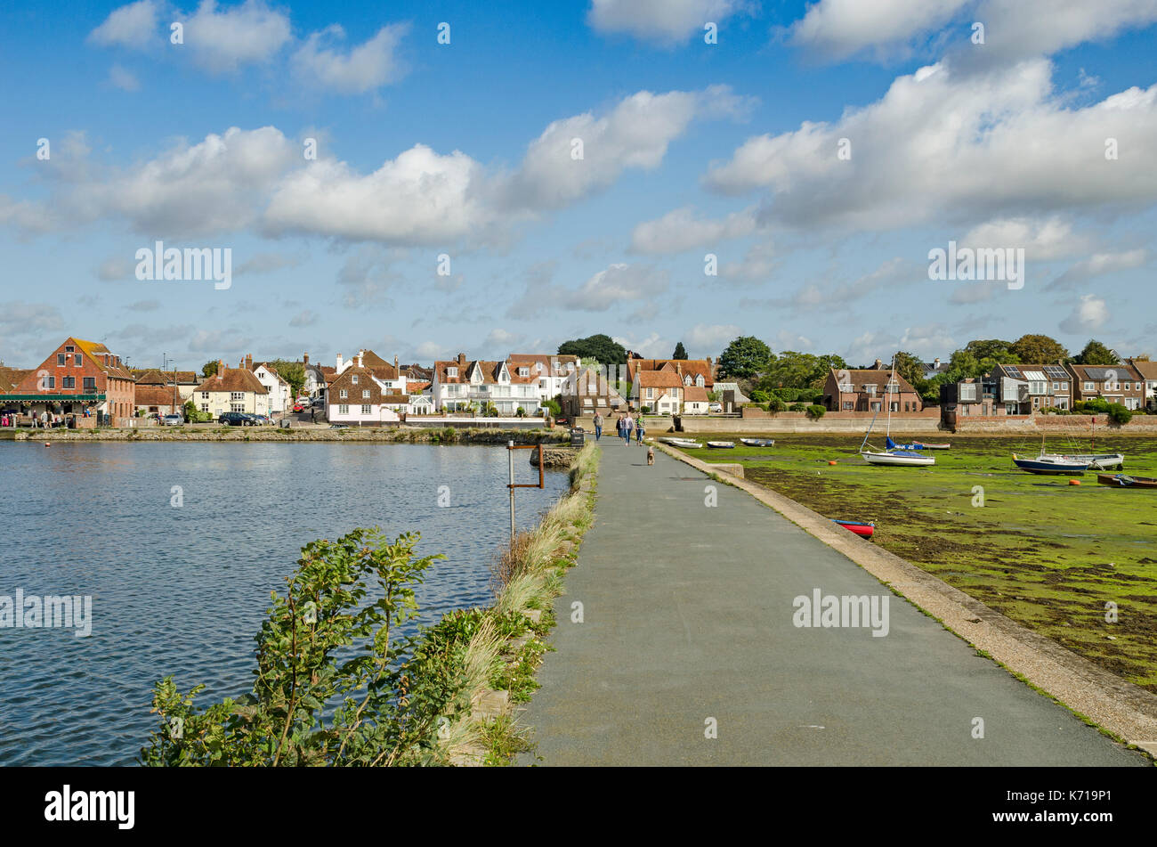 The Promenade Emsworth Stock Photo - Alamy