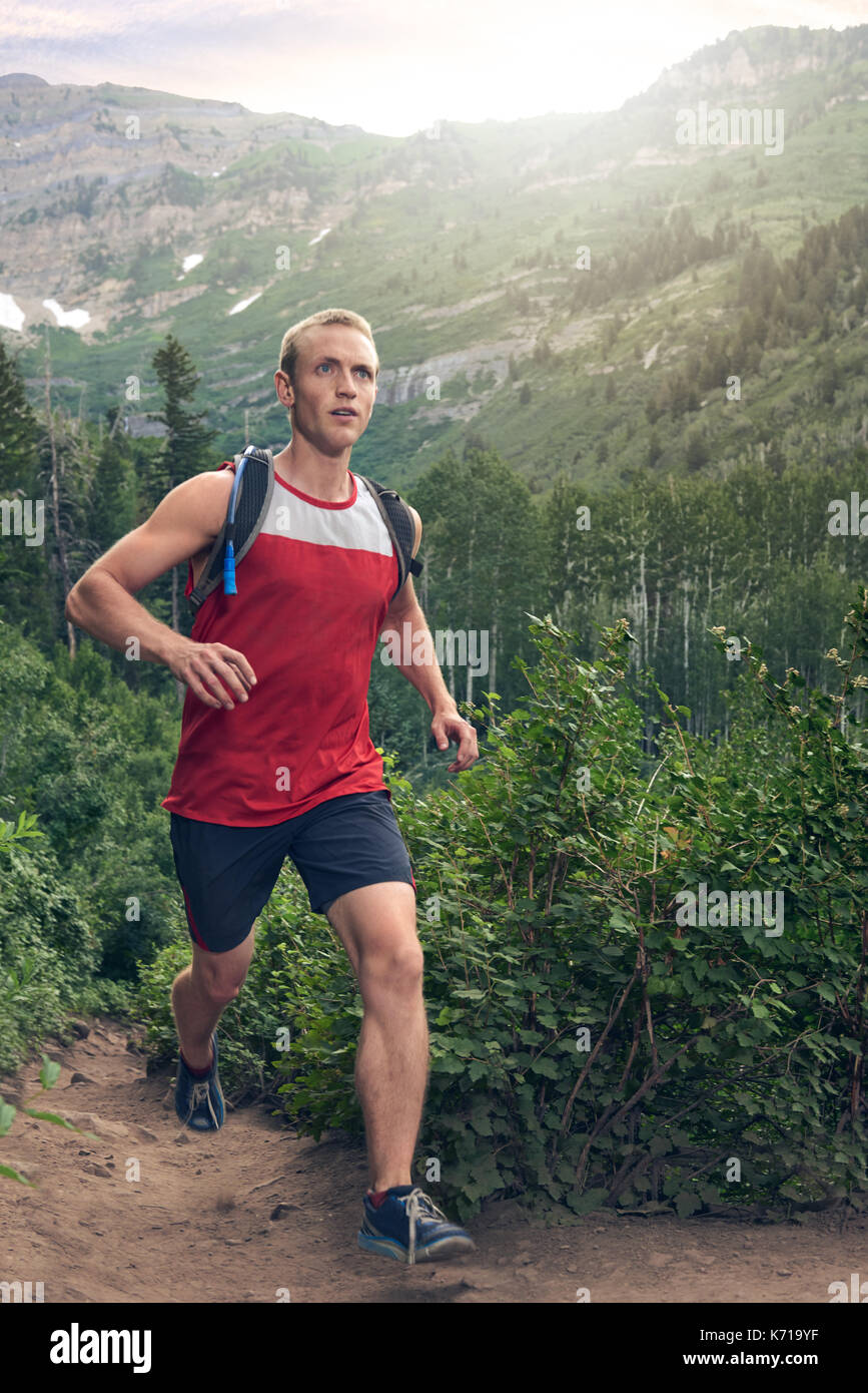 Fitness running backpack hi-res stock photography and images - Alamy