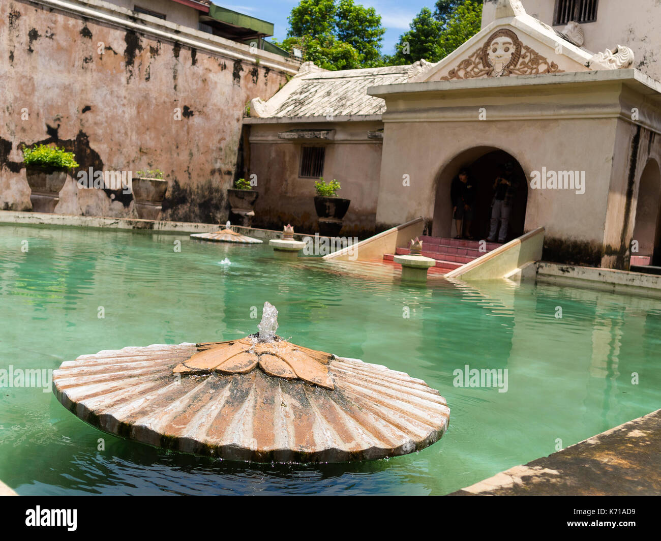JOGJA, INDONESIA - AUGUST 12, 2O17: Taman Sari water palace of ...