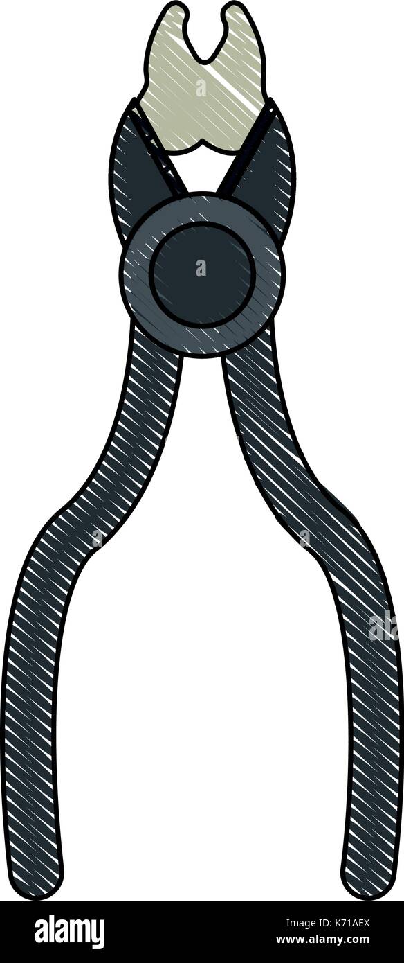 Tooth forceps Stock Vector Images - Alamy
